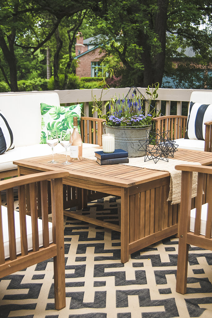How to Plan Outdoor Coffee Table Decor The Charming Detroiter